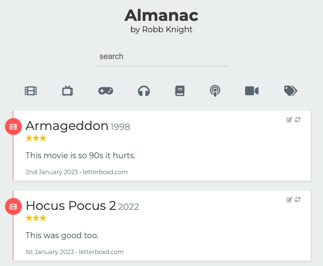 Bye Almanac, Hello Lantern • Robb Knight